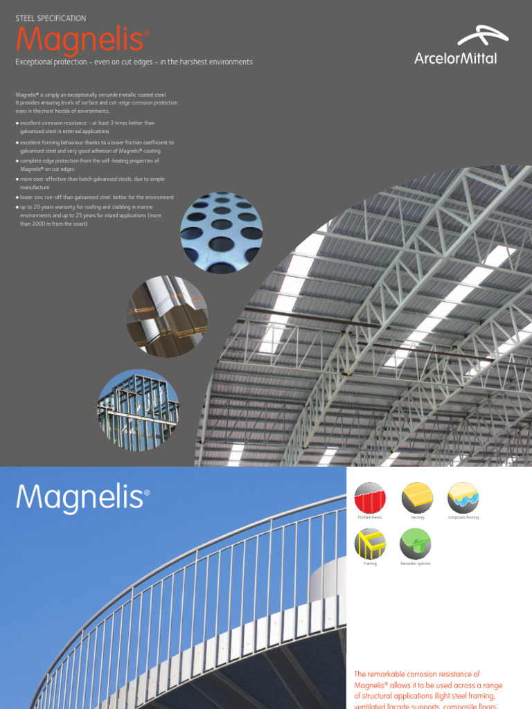 Magnelis AMNS | PDF | Corrosion | Galvanization