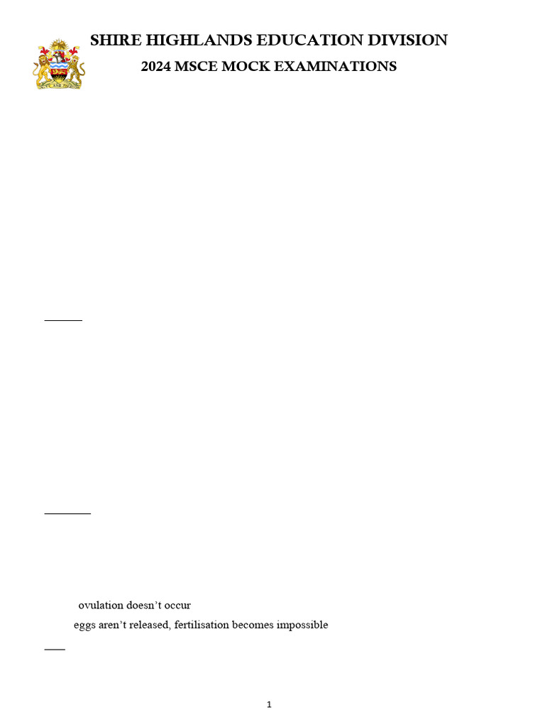 2024 Shed English Pii Marking Key | PDF | Menstrual Cycle | Mammal ...