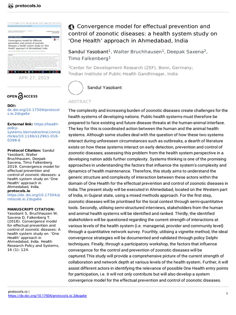 Convergence Model For Effectual Prevention and Con | PDF