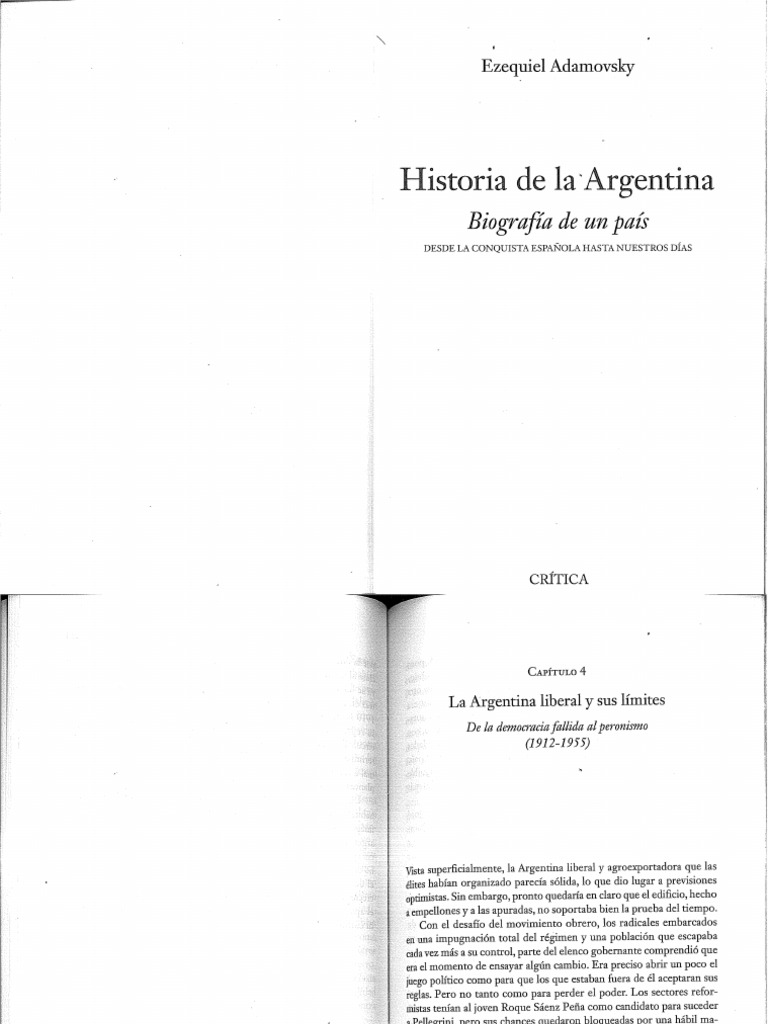 Adamovsky Cap 4 Primer Libro | PDF