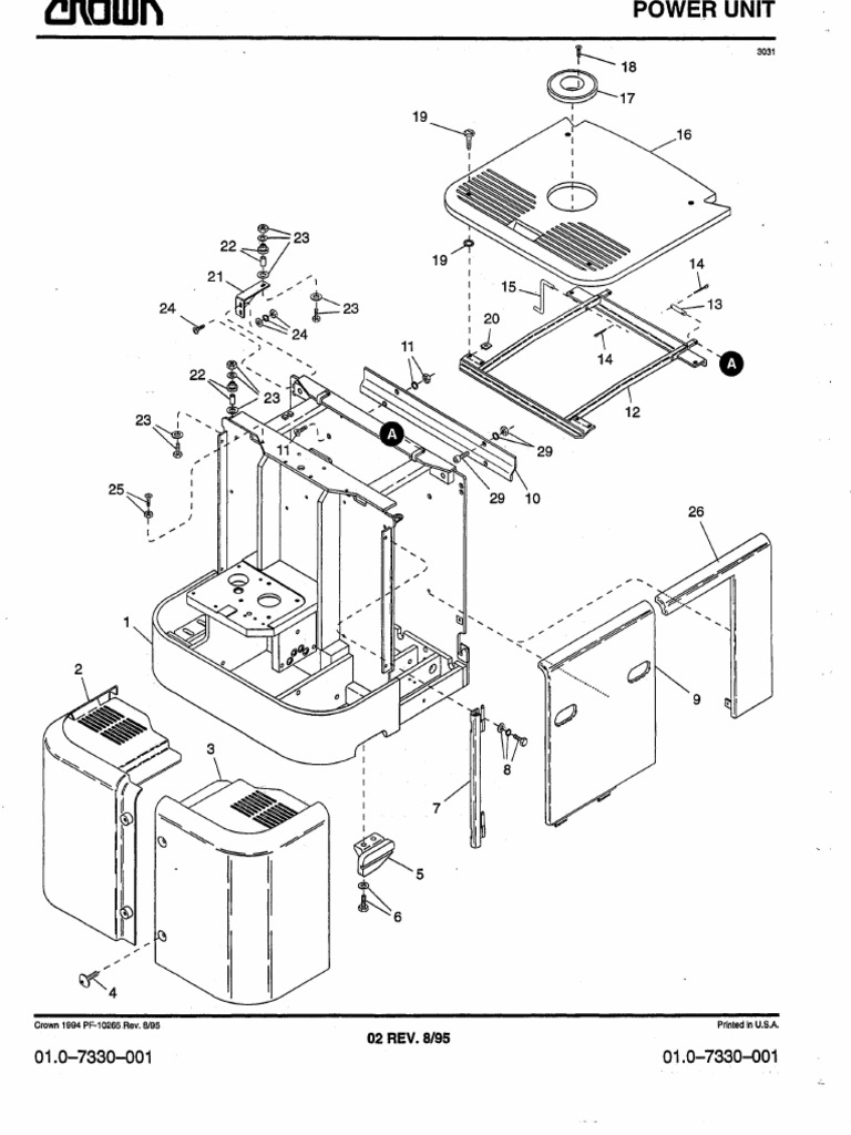 SP3000 Series Parts Document | PDF