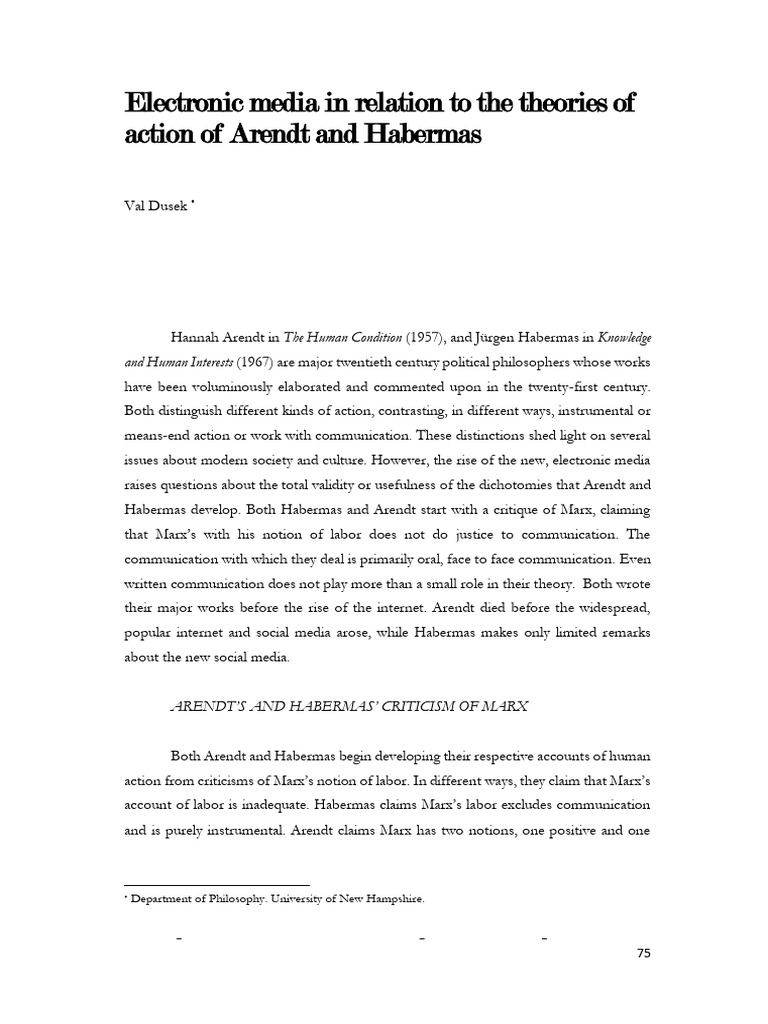 Dusek, VAl. Eletronic Media in Relation To The Theories of Action of ...