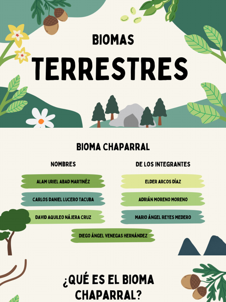 Biomas Terrestres | PDF