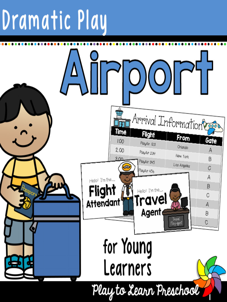 Airport Dramatic Play for Preschoolers | PDF | Aviation | Aviation ...