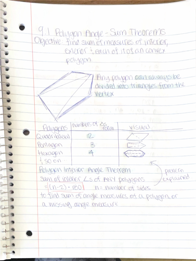 Unit 9 Notes Geometry | PDF