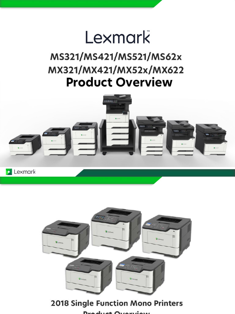 2018 Mono Product Features Summary | PDF | Printer (Computing) | Image Scanner