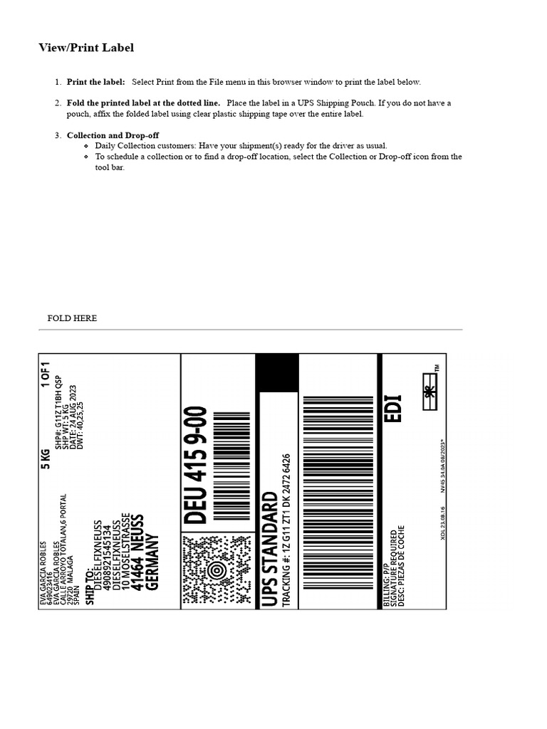 View Print Label | PDF