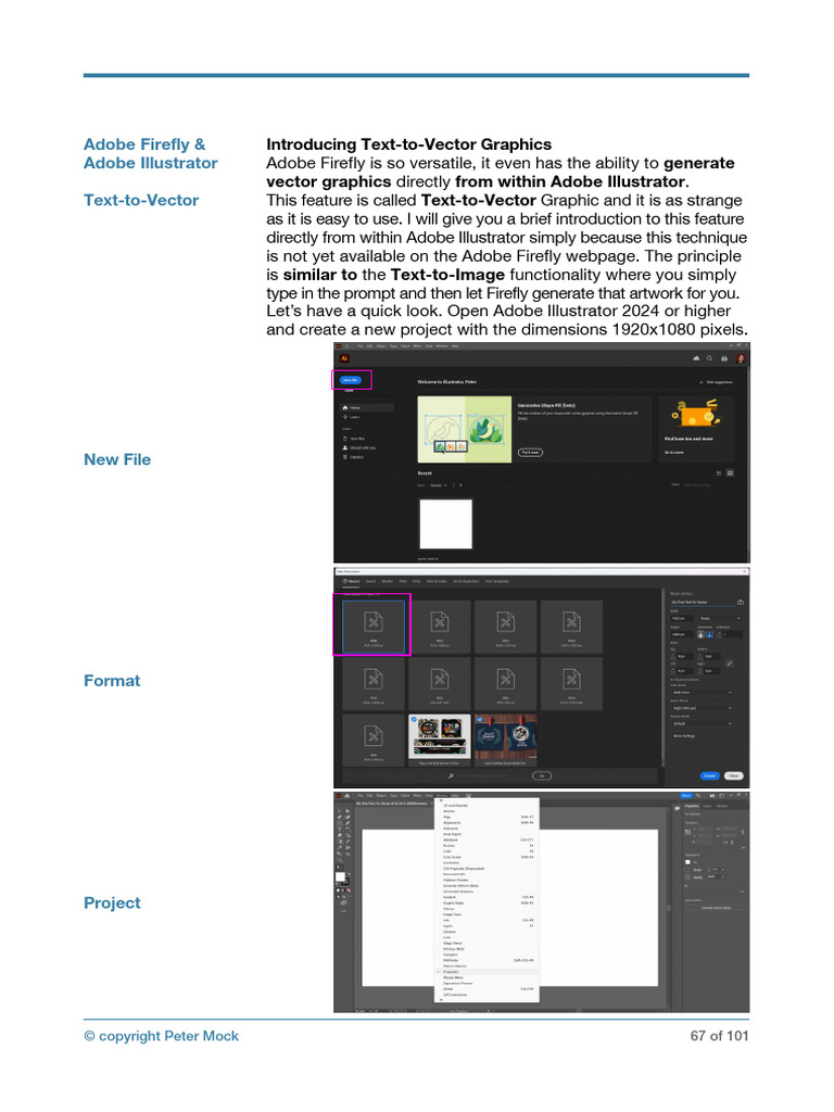 Firefly & Illustrator | PDF | Adobe Illustrator | Graphic Design