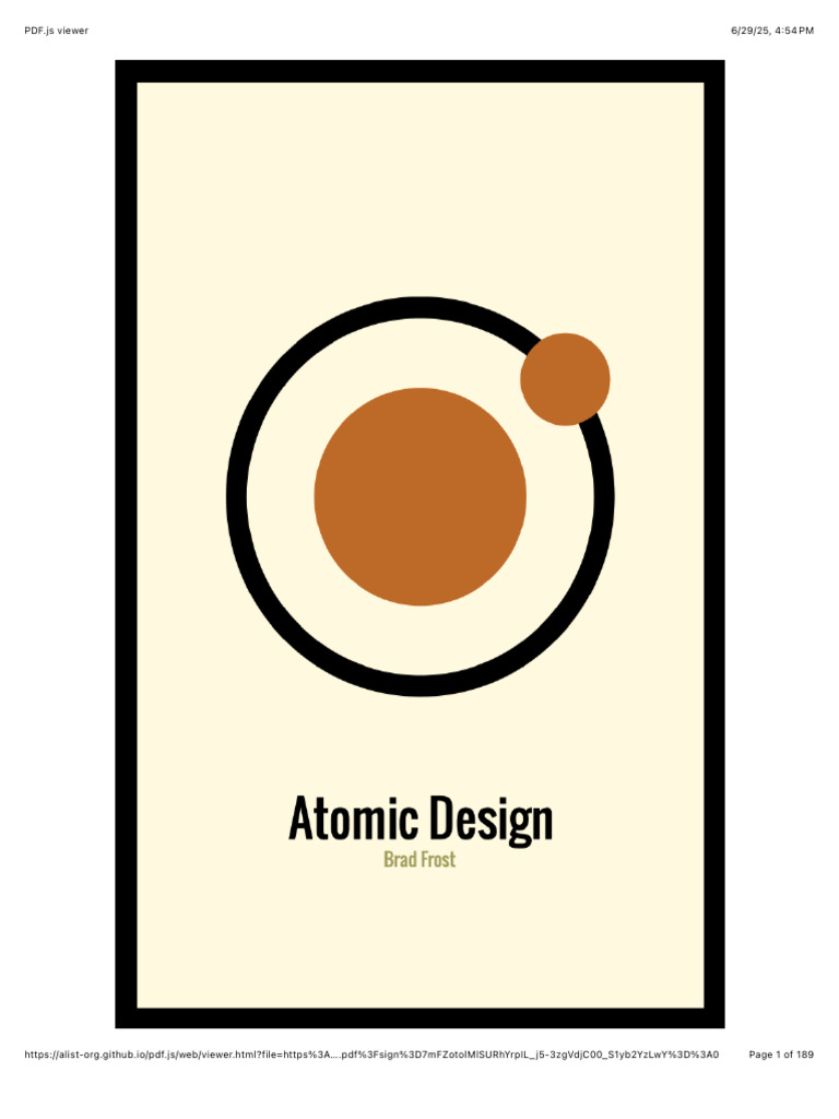 Atomic Design - Brad Frost | PDF | Image Processing | Digital Typography