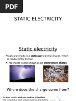 Static Electricity Questions GRADE 8 | PDF | Electric Charge | Electrostatic Discharge