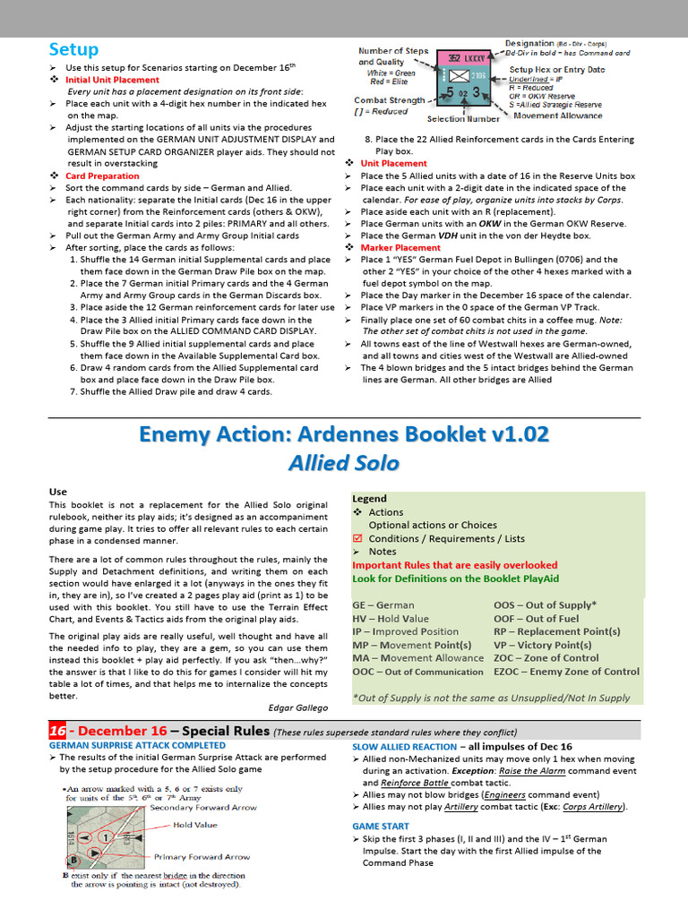 EAA - Allied Solo Booklet 1.02 | PDF | Military | Battles And Operations Of World War II