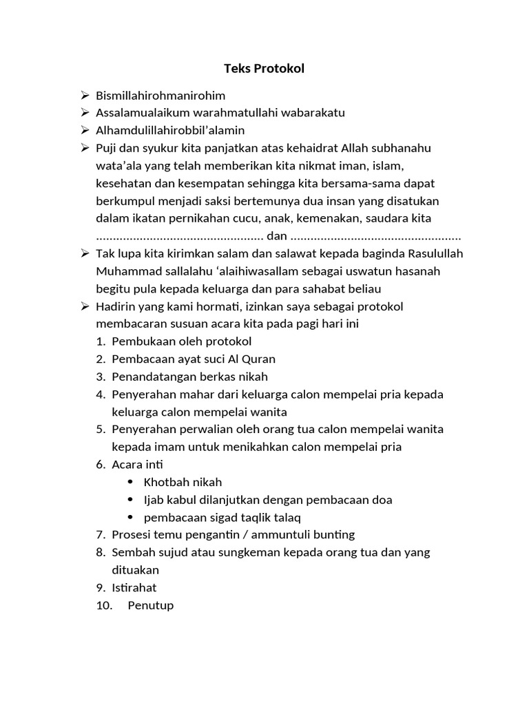 Teks Protokol | PDF