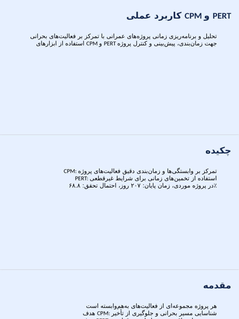 CPM Pert | PDF