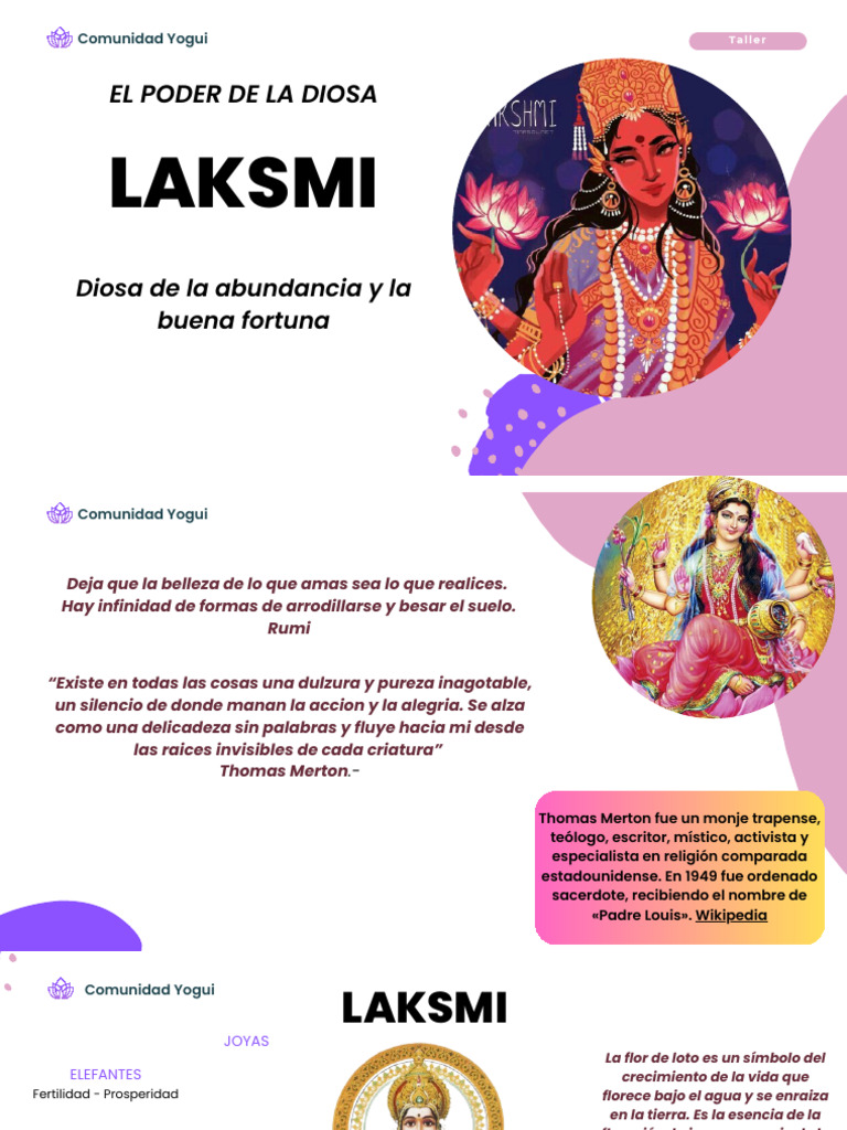 LAKSMI de El Poder de La Diosa. | PDF