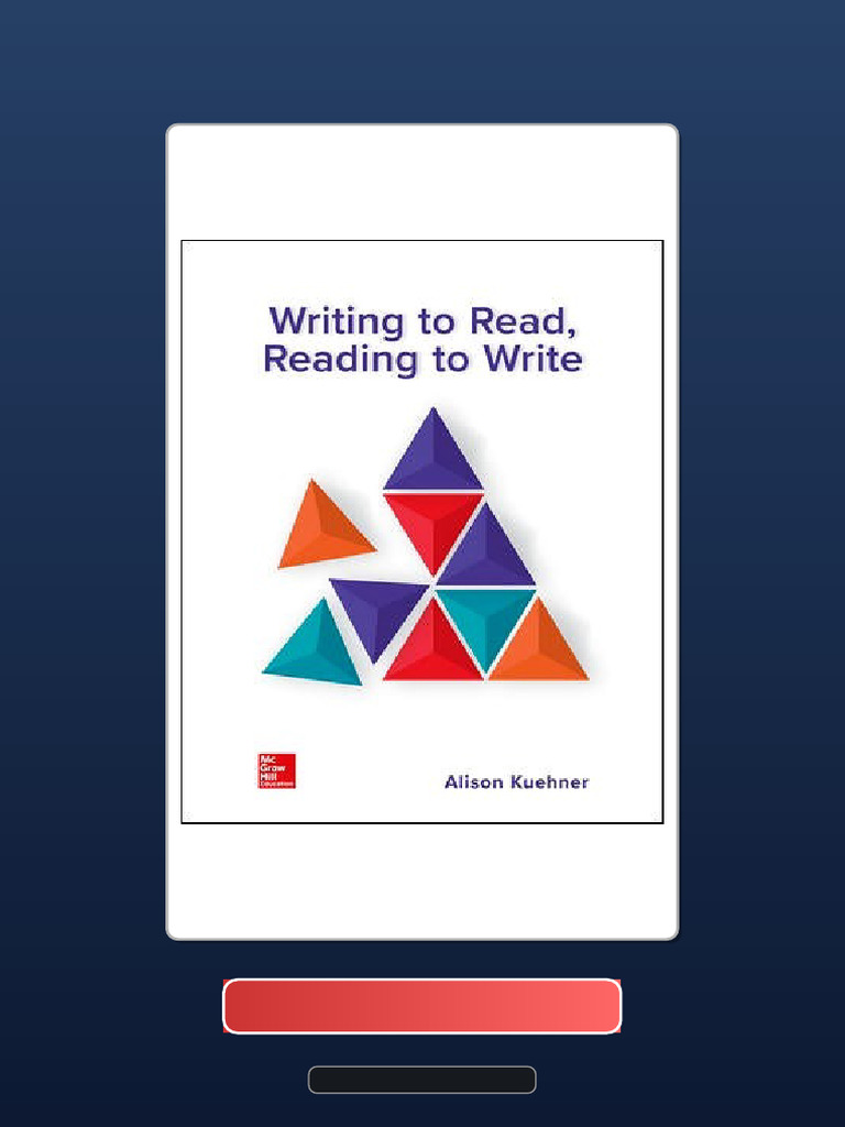 Writing To Read Reading To Write Full Download | PDF | Multiple Choice ...