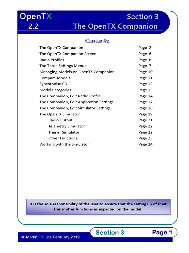Section 3, The OpenTX Companion | PDF | Computer File | Icon (Computing)