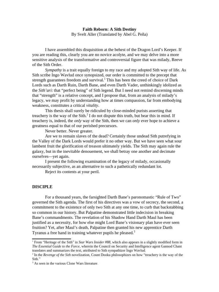 Sith Legacy: Lumiya's Dark Ascendancy | PDF | Jedi | Palpatine