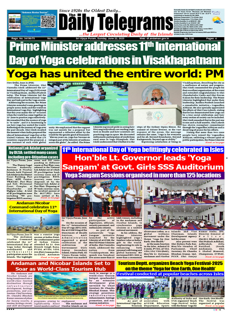 The Daily Telegrams June 22 | PDF