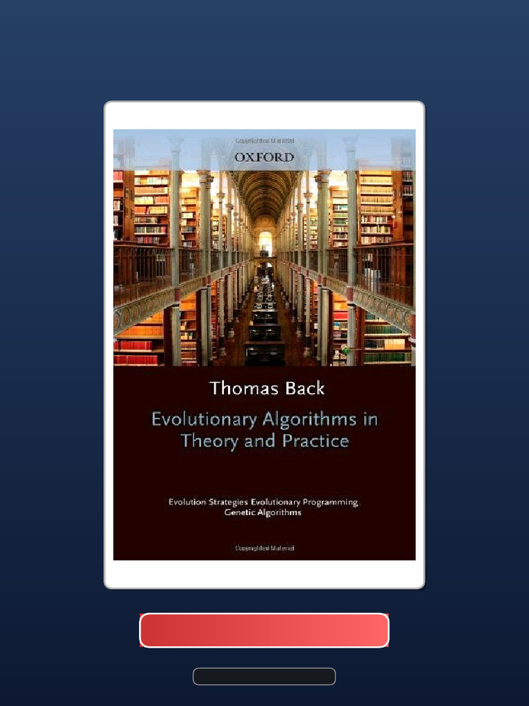 Evolutionary Algorithms in Theory and Practice Evolution Strategies ...