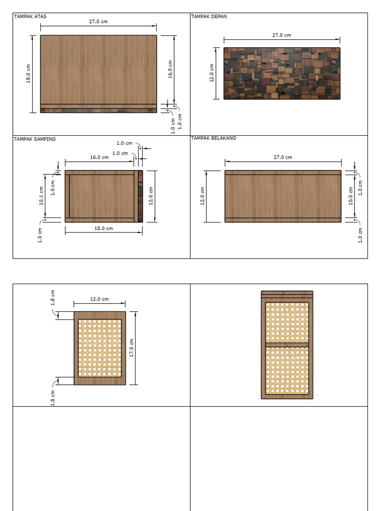 Detailed Dimensions and Views of Object | PDF