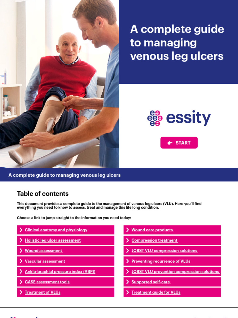 A Complete Guide To Managing Venous Leg Ulcers | PDF | Circulatory System | Vein