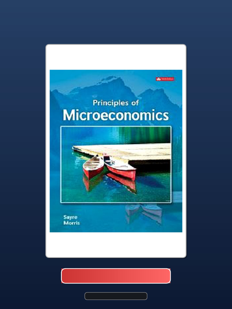Verified PDF Download Principles of Microeconomics 9th by Sayre Ebook ...