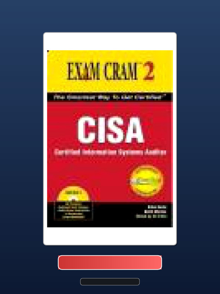 Exam Cram 2 CISA Full Download | PDF | Multiple Choice