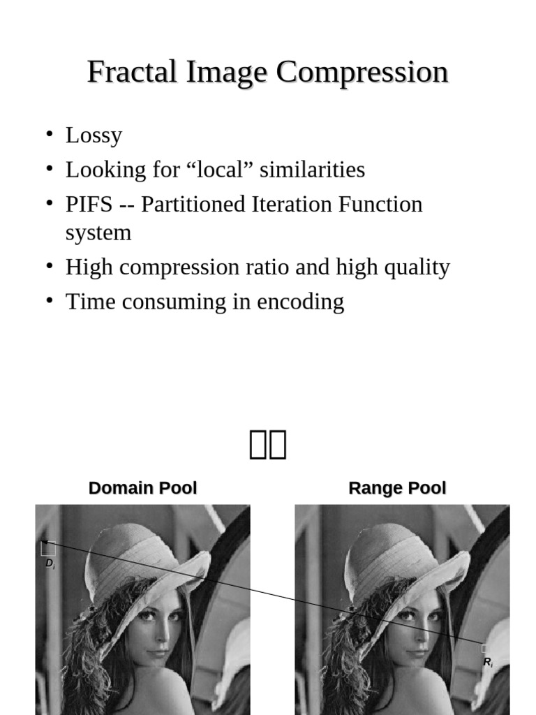 Fractal Image Compression | PDF