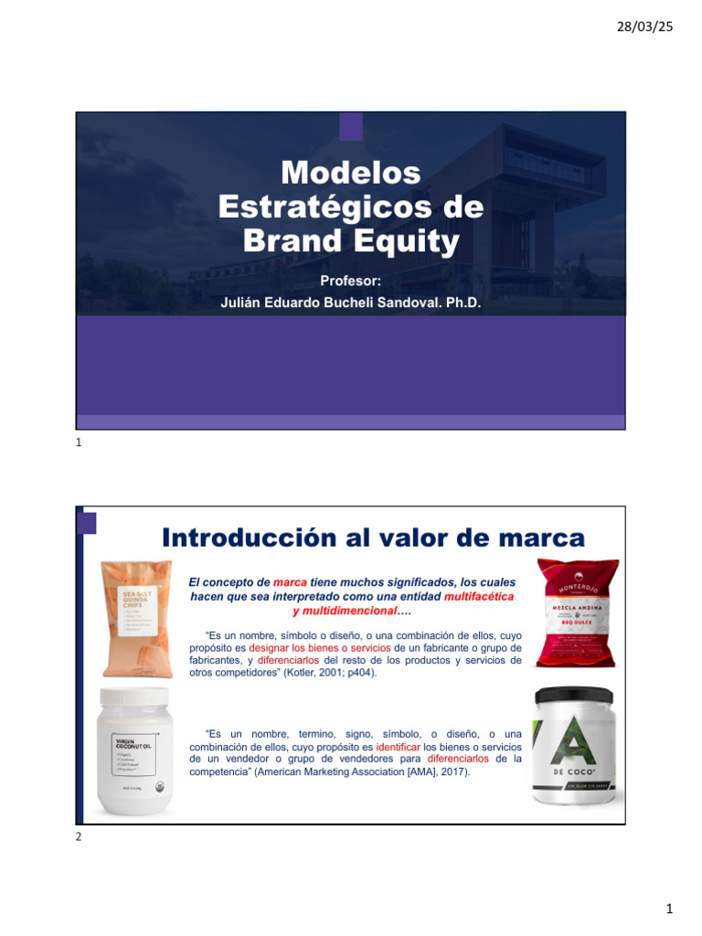 Modelos Estratégicos de Brand Equity | PDF | Marca | Los símbolos