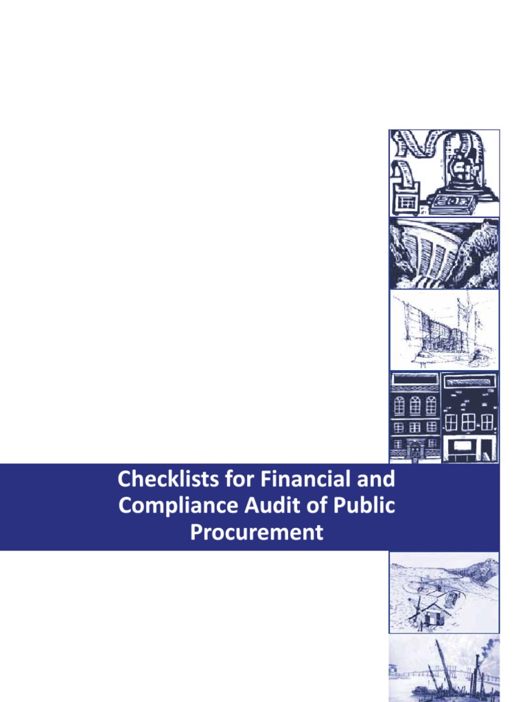 Checklists For Financial and Compliance Audit of Public Procurement ...