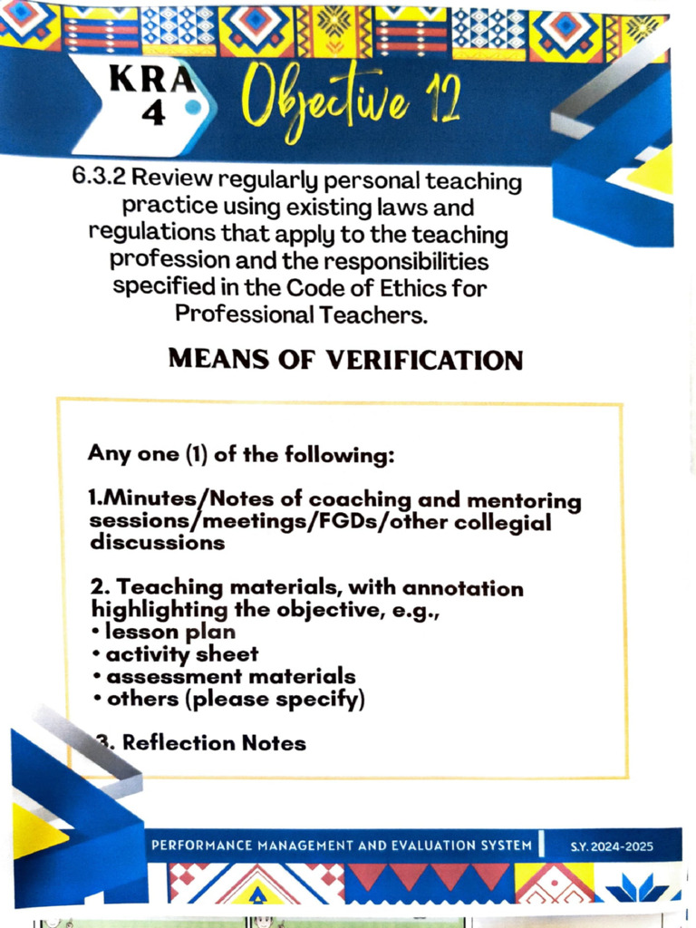 Objective 12 | PDF