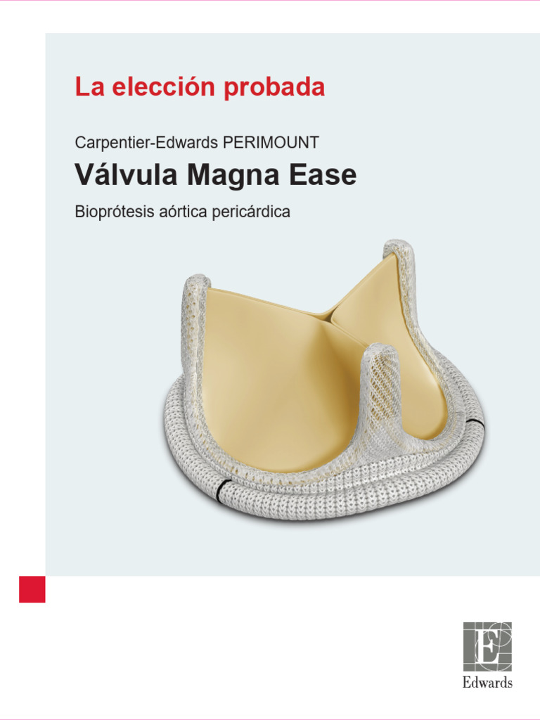 Válvula Magna Ease: Durabilidad y Hemodinámica | PDF | Sistema ...