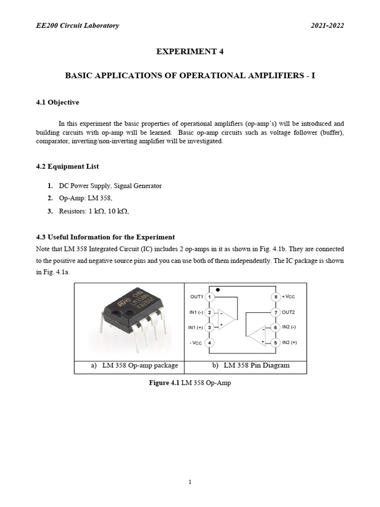 Ee200 Experiment 4 22 1646658571 1 1741355525 | PDF