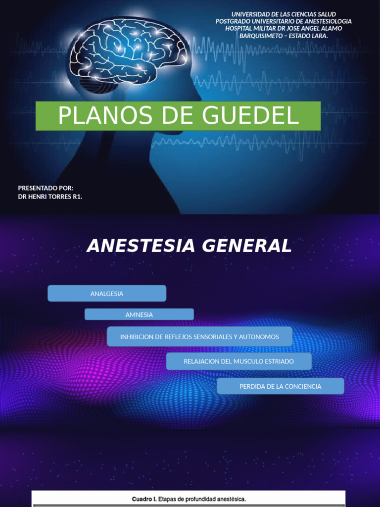 Planos de La Anestesia - 084150 | PDF