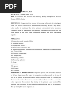 MDD and OMC Test Procedures | PDF