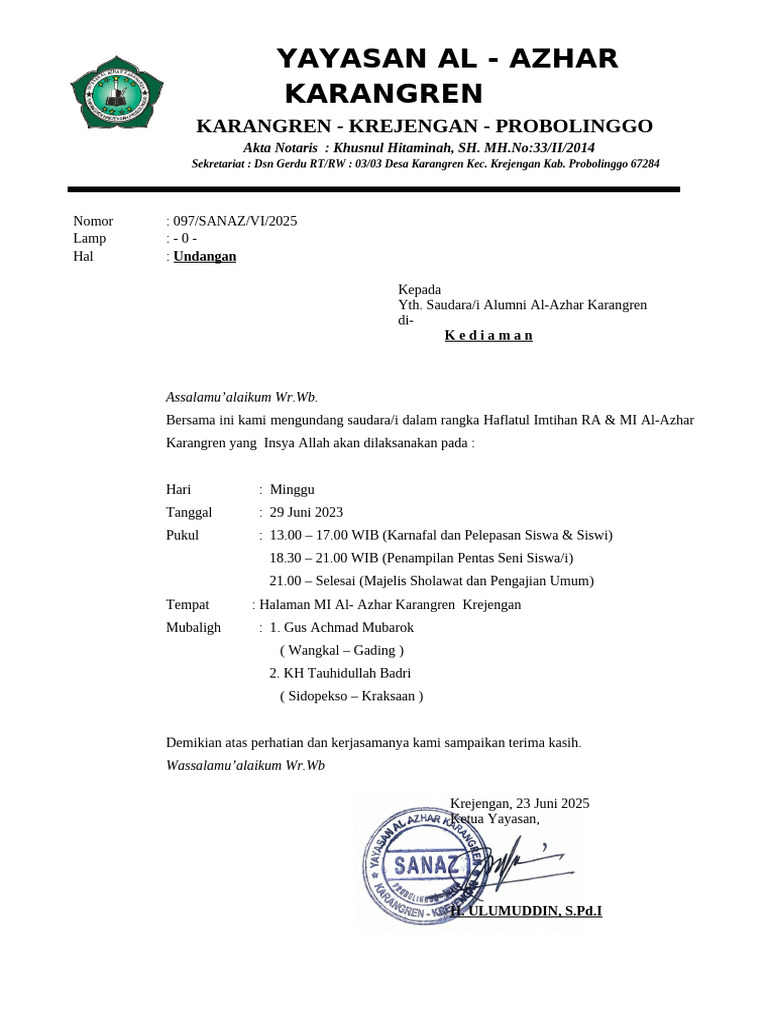 undangan Alumni copy 40 | PDF