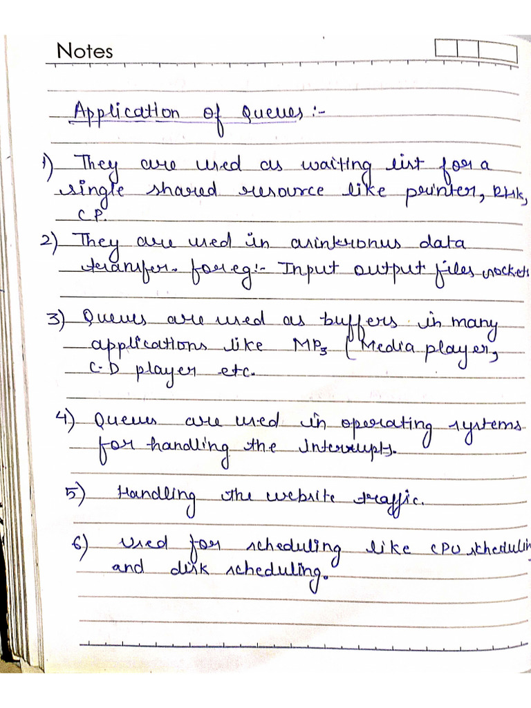 Application of Queue and Priority Queue | PDF