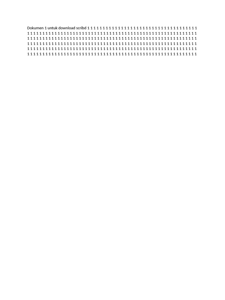 Dokumen 1 | PDF
