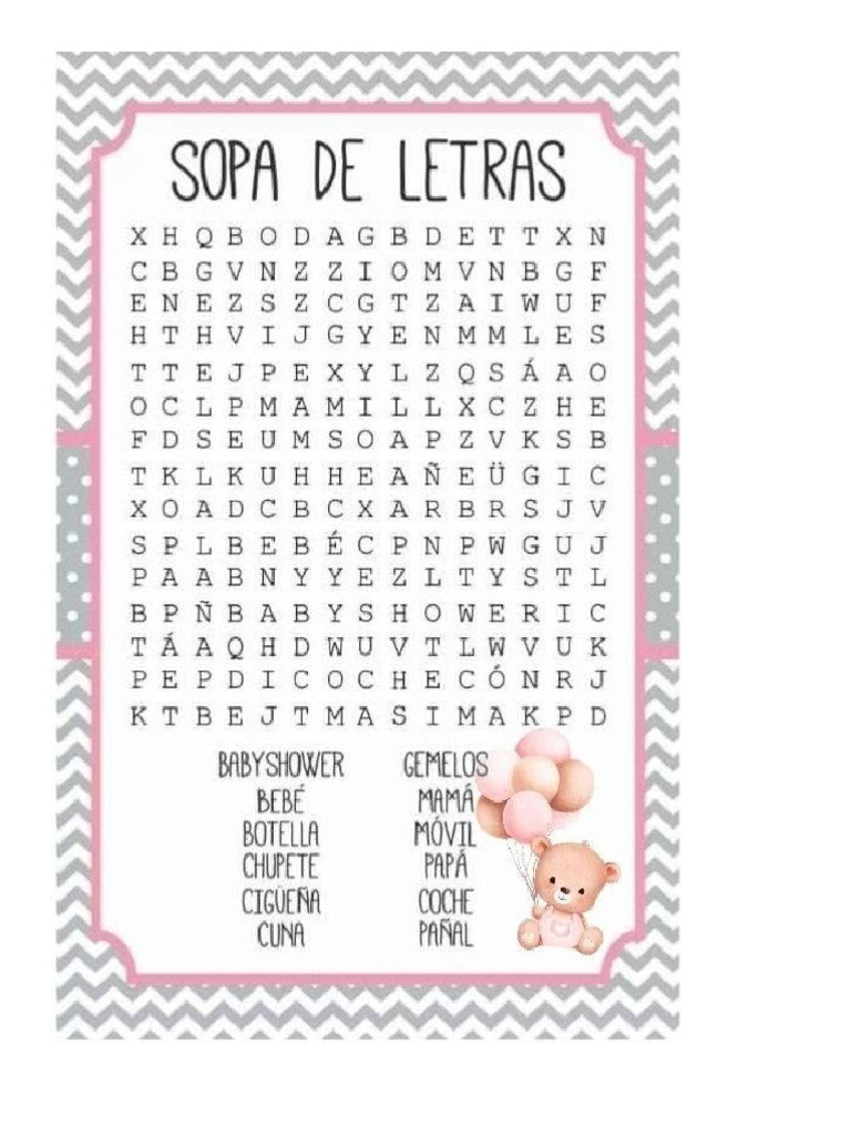 Juegos Baby Shower-Abby | PDF