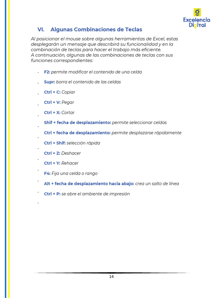 MANUAL-CURSO-EXCEL-BASICO .PDF - 20250617 - 001128 - 0000 | PDF | Hoja ...