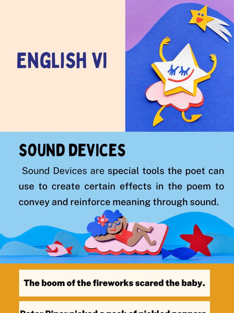 Figurative Language, Sound Devices | PDF