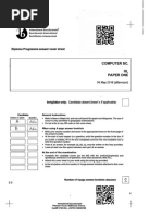 IB Answer Booklet 1 - 4 Pages - NEW | PDF