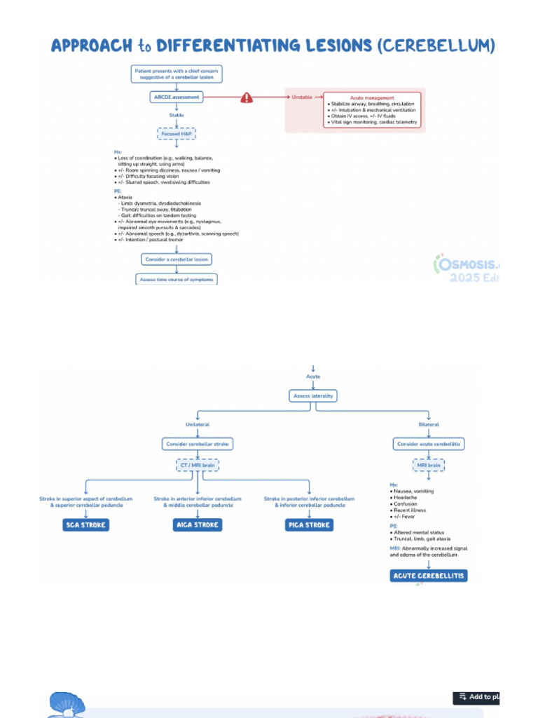 Cerebellum Lesion | PDF