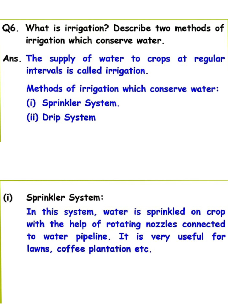 Class 8th (1 Crop Production and Management) | PDF