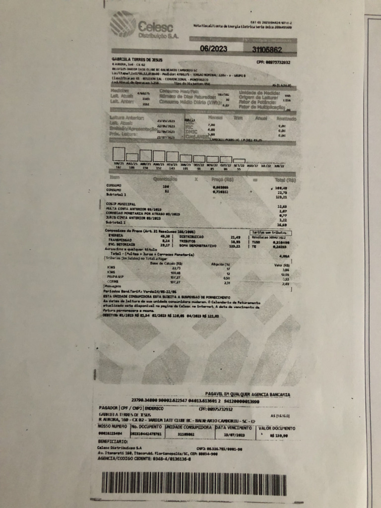 Factura Comp Resid | PDF