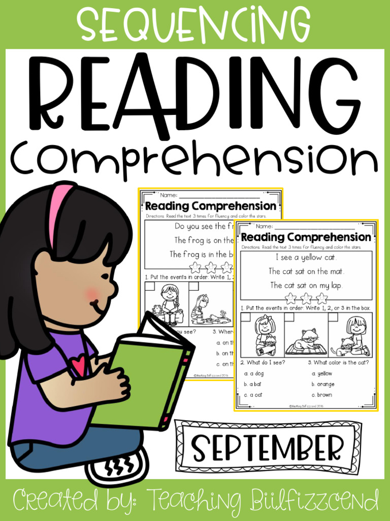 Sequencing Activities for Reading Comprehension | PDF