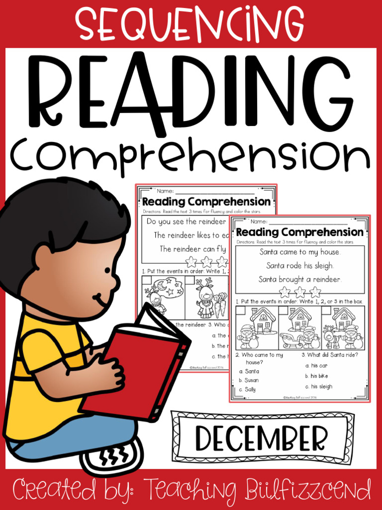 04 - December Sequencing Reading Comprehension | PDF
