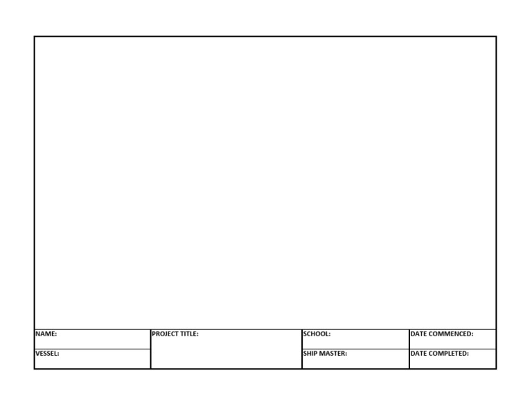 Deck Blank Drawing Plate | PDF