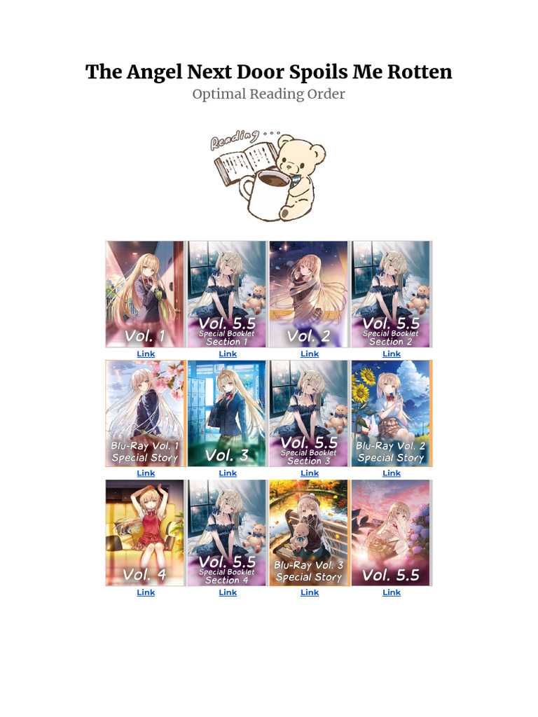 Angel Next Door Volume 5.5 Guide | PDF