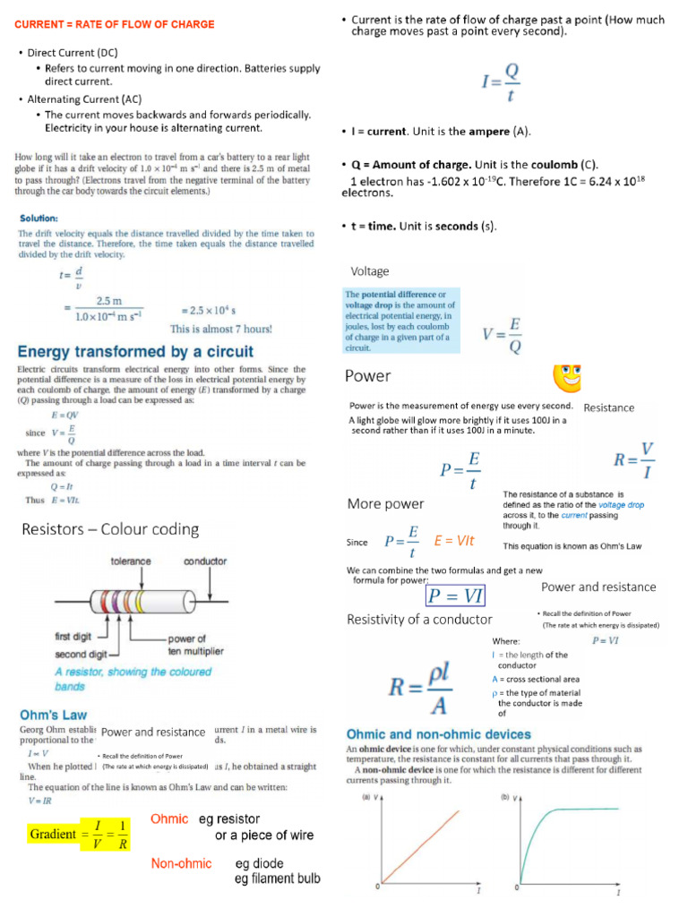 Physics Sheet | PDF